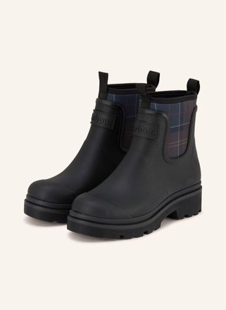 Barbour Gummi-Boots Cynthia Welly schwarz