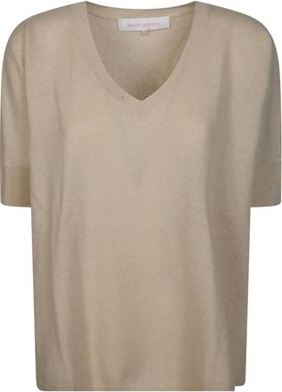 Absolut Cashmere Femme, Pulls, Beige, Taille: 40 FR Kate V-neck Sweater