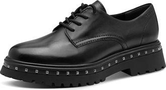 Tamaris Damen Schnürer schwarz 42