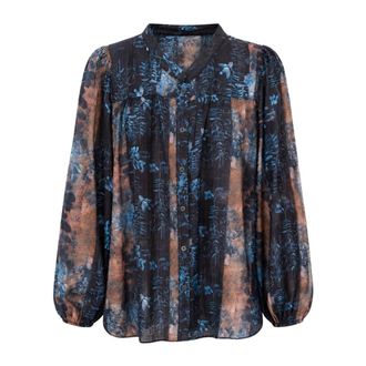 2-Biz Mehrfarbige Bluse - - Blouses & Shirts - Damen - Mehrfarbig - L