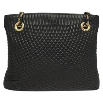 Bally Pre-owned Leder Schultertasche - - Pre-owned - Damen - Schwarzk - ONE SIZE