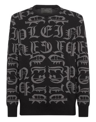 Philipp Plein Pullover Round Neck Ls Gothic Plein