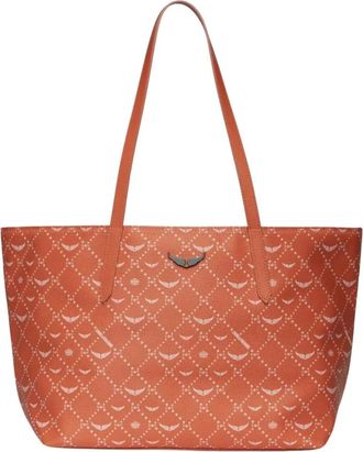 Zadig&Voltaire Femme, Sacs, Orange, Taille: ONE Size Z Shopper Monogram
