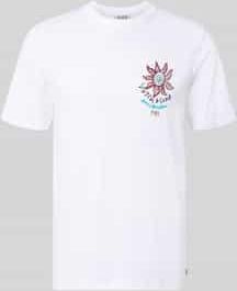 Scotch & Soda T-Shirt mit Label-Print und Rundhalsausschnitt