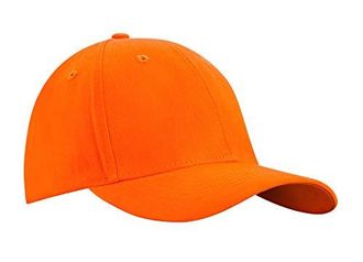 morefaz Homme Casquette De Baseball Chapeau Sport Hat 100% Coton Femme (Orange)
