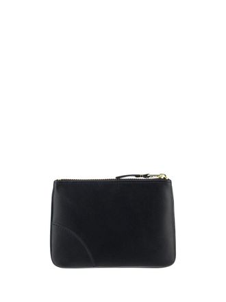 Comme Des Gar&ccedil;ons Mens Leather Coin Purse Black Calf Bos Taurus Wallet
