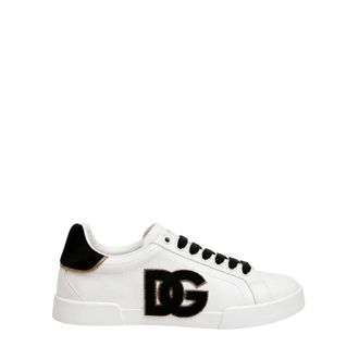Dolce & Gabbana Femme, Chaussures, Blanc, Taille: 40 EU Baskets