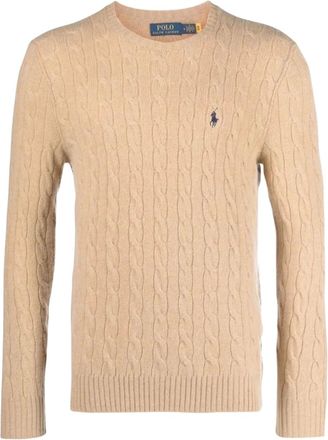 Polo Ralph Lauren Herren, Strickwaren, Beige, LGr&ouml;&szlig;e