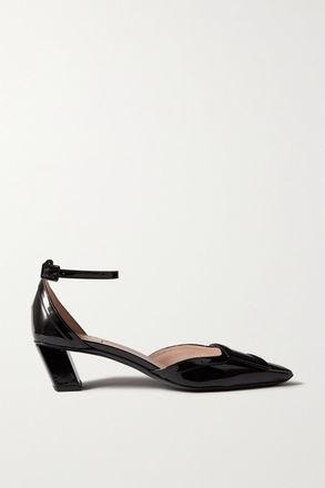 Roger Vivier Belle Vivier 45 Pumps Aus Lackleder - Schwarz