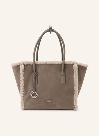 Marc O'Polo Marc Opolo Shopper Gloria Mit Teddyfell braun
