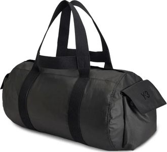 Yohji Yamamoto flap-pocket duffle bag - Schwarz