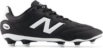 New Balance Unisex 442 Pro FG V3 in Schwarz/Wei&szlig;/Rot, Synthetik, Gr&ouml;&szlig;e 44.5