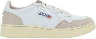 Autry Femme, Chaussures, Blanc, Taille: 36 EU Baskets Basse en Cuir