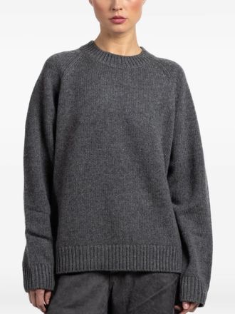 Lisa Yang Anine ribbed grey sweater - Grau