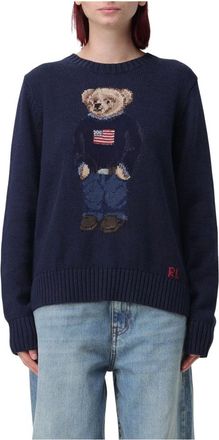 Polo Ralph Lauren Pull Bear - Femme - Pulls - Bleu - Taille: 40 FR