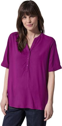 Cecil Damen B345651 Bluse, Anemone Pink, XS