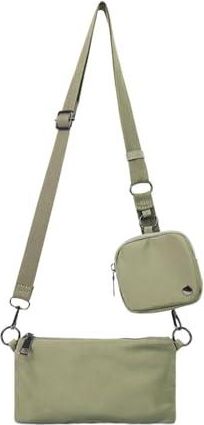 Generic Ensemble de sacs &agrave; main et portefeuilles pour femme, sac &agrave; bandouli&egrave;re double en toile, sac &agrave; main, sac &agrave; bandouli&egrave;re r&eacute;glable avec bandouli&egrave;re pour f