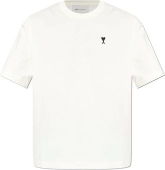 Ami Homme, Tops, Beige, Taille: XL Place des Victoires Printed T-shirt