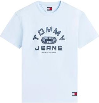 Tommy Hilfiger T-shirt droit imprim&eacute; en coton
