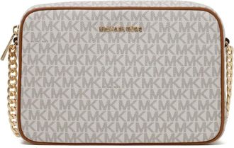 Michael Kors Femme, Sacs, Beige, Taille: ONE Size Sac bandouli&egrave;re Vanilla Jet Set