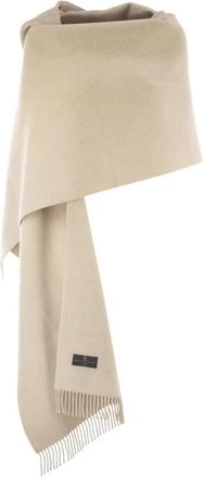 Brunello Cucinelli Femme, Accessoires, Beige, Taille: ONE Size &Eacute;charpe &agrave; capuche enveloppante