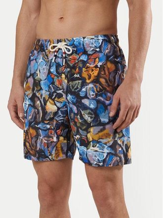Napapijri Badeshorts V-Elior NP0A4GBS Bunt Relaxed Fit