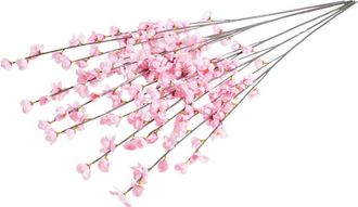 Botanic-Haus künstlicher Frühlingszweig mit Blüten (Apfelblüten) Farbe: pink (6 Stück)