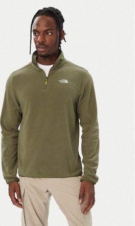 The North Face Fleecejacke Glacier NF0A8D0Q Khakifarben Regular Fit