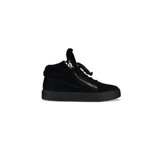 Giuseppe Zanotti Homme, Chaussures, Noir, Taille: 39 EU Kriss Baskets