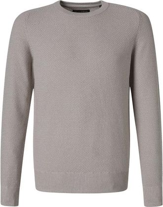 Marc O'Polo Herren Pullover beige unifarben