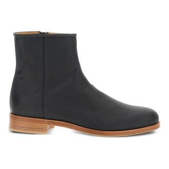 Common Projects Gewachste Lederrei&szlig;verschlussstiefel - - Shoes - Herren - Schwarzk - 44 EU