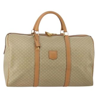 Celine Pre-owned Vintage Boston Bag - Femme - Pre-owned - Beige - Taille: ONE Size