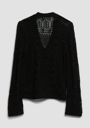 s.Oliver Cardigan Strickjacke Ajour-Strickjacke