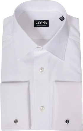 Ermenegildo Zegna Homme, Chemises, Blanc, Taille: 3XL Camicia diplomatica