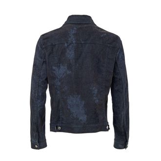 Dolce & Gabbana Mens Gray Cotton Denim Jacket Clothing