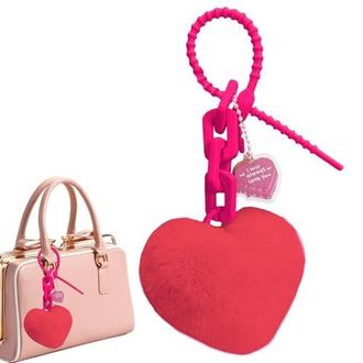 Generic Porte-cl&eacute;s en peluche - Breloque de porte-cl&eacute;s remplie, pendentif de sac mignon, accessoire de portefeuille | Porte-cl&eacute;s moelleux mignon pour filles, 