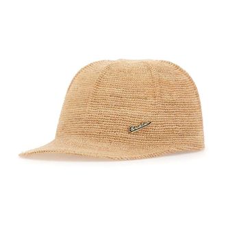 Borsalino Homme, Accessoires, Beige, Taille: 59 CM Casquette de baseball Timothee