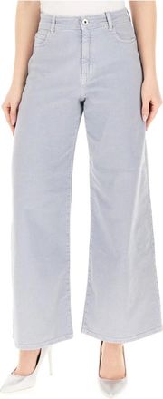 Max Mara Femme, Jeans, Bleu, Taille: 36 FR Medina Wide Jeans