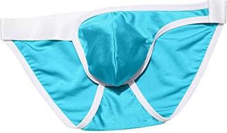 Generic Slip pour homme - Confortable - Solide - D&eacute;contract&eacute; - Respirant - Sous-v&ecirc;tements pour homme - 2xl, bleu, M