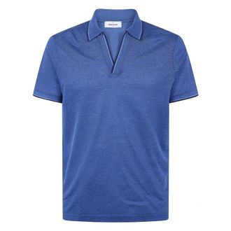 Gran Sasso Polo Shirts - - Tops - Herren - Blau - 3XL