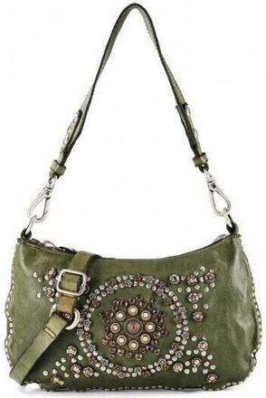 Campomaggi Femme, Sacs, Vert, Taille: ONE Size Monospalla Teresa