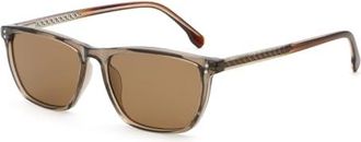 Generic Lunettes De Soleil Tendance For Hommes Et Femmes, Id&eacute;ales For Les Vacances En Plein Air, Les Trajets Domicile-travail Et Les S&eacute;ances Photo.(Brown)