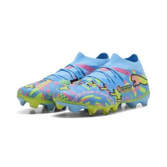 Puma Chaussures de football FUTURE 9 MATCH ADVANCED LEVEL FG/AG Unisexe, Accessoires, Blanc, 40.5