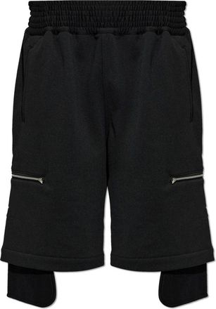 Comme Des Gar&ccedil;ons Shorts mit Taschen - - Shorts - Herren - Schwarzk - L