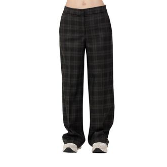 Via Masini 80 Pantalone in galles stretch - - Trousers - Damen - Braun - S