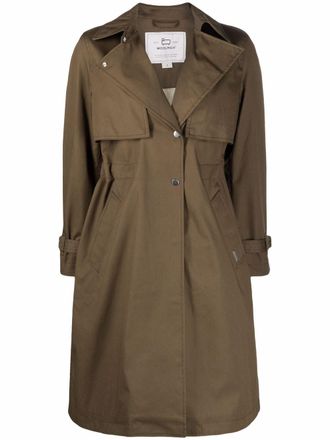 Woolrich manteau Havice &agrave; fermeture zipp&eacute;e - Vert