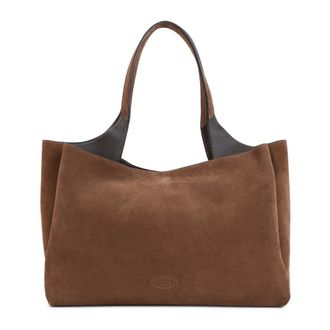 Tod's Sac port&eacute; &eacute;paule APA Medium - Femme - Sacs - Brun - Taille: ONE Size