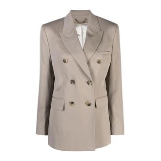 Golden Goose Diva Blazer - Femme - Vestes - Brun - Taille: 36 FR