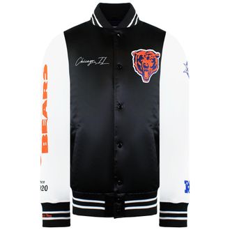 Mitchell & Ness NFL Chicago Bears Herren Satin Bomberjacke