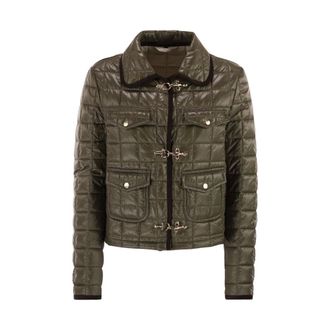 Fay Femme, Vestes, Vert, Taille: 40 FR Veste 3 Ganci